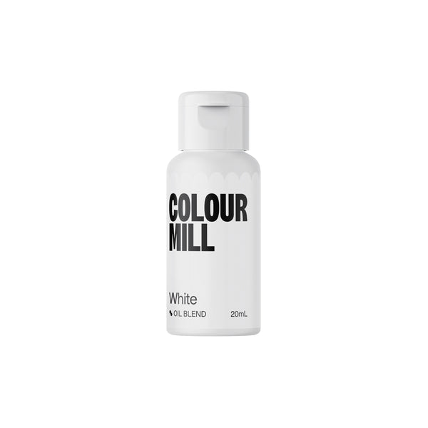 Colour Mill - Oil based colouring 20ml - White – FROST FORM