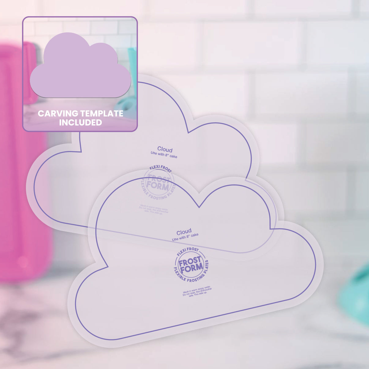 Cloud Flexi Frost & Carve - Set of 2 + Carving Template – FROST FORM